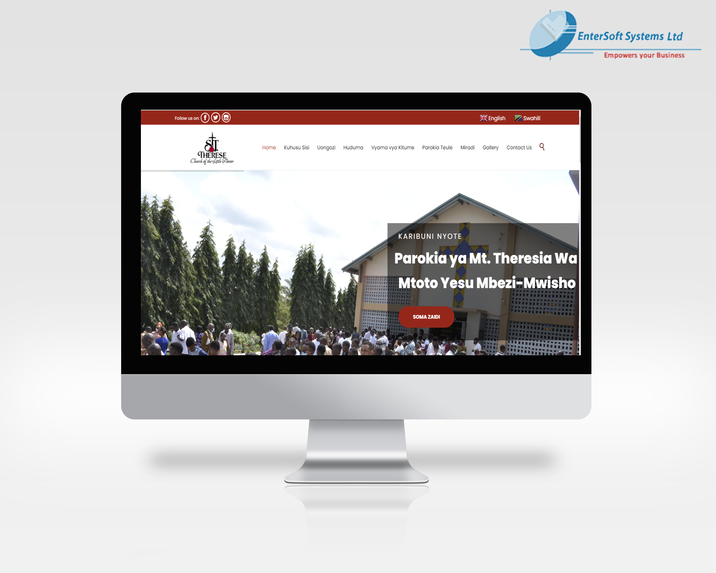 Parokia ya Mt. Theresia Wa Mtoto Yesu Mbezi-Mwisho – EnterSoft Systems Ltd